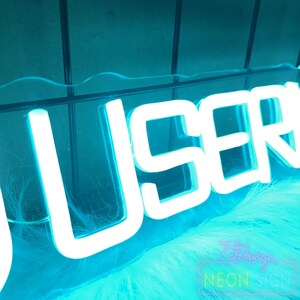 Custom Youtube Neon Sign, Youtuber Name Neon Sign, Custom Youtube Sign ...