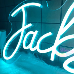 Custom Name Sign, Baseball neon Sign, Baseball player Gifts, Kids Room ...