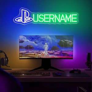 Custom Youtube Neon Sign, Youtuber Name Neon Sign, Custom Twitch Sign ...