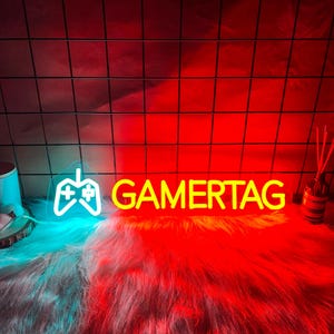 Custom Youtube Neon Sign, Youtuber Name Neon Sign, Custom Twitch Sign ...