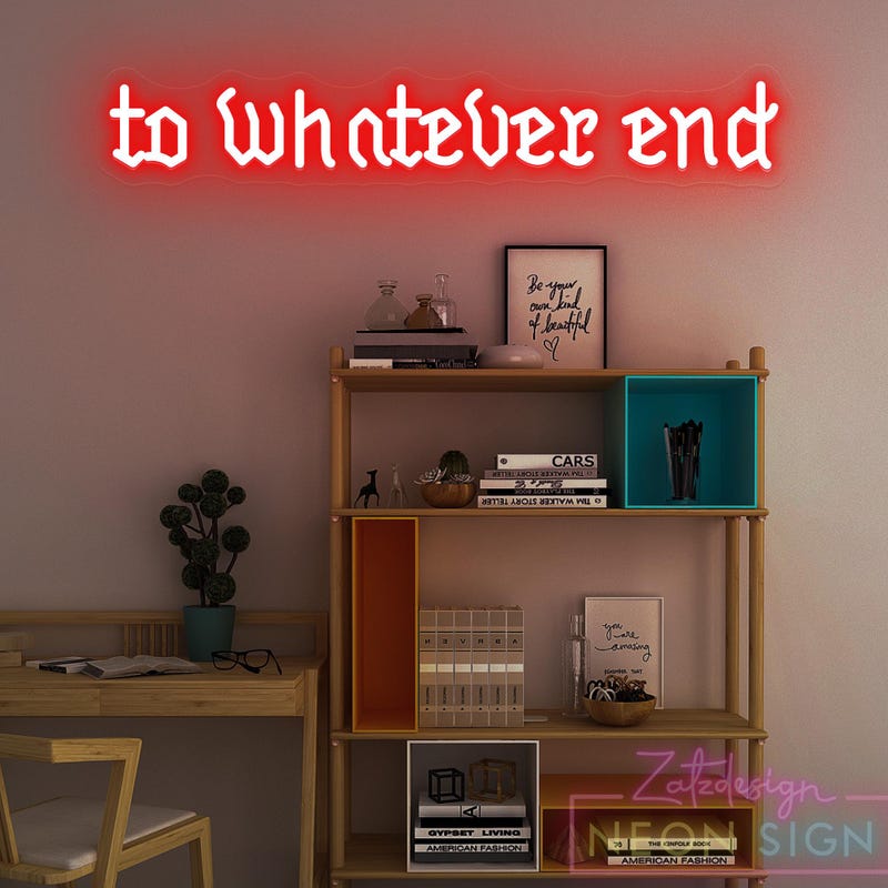 Whatever Sign - Etsy