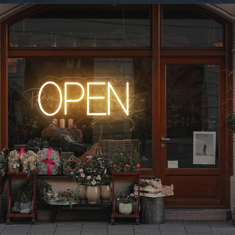 Led Lighted Window Sign - Etsy