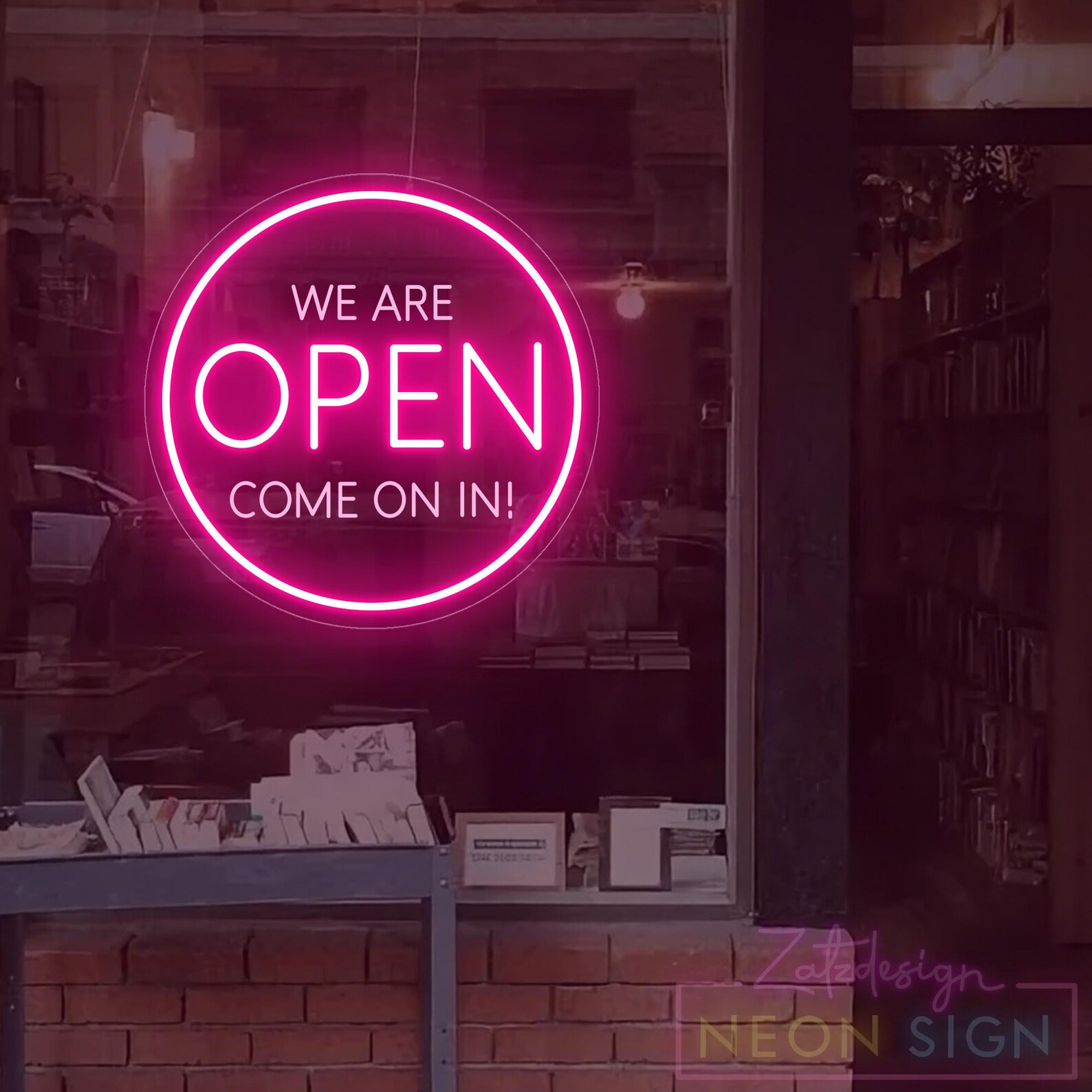 We're Open Neon Sign, Open Sign for Business, Open Neon Light, Business ...