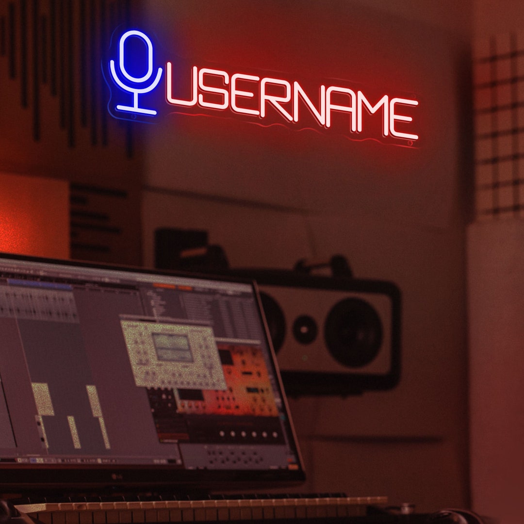 On Air Neon Sign, Custom LED Neon Sign, Live Streaming Recording Light ...