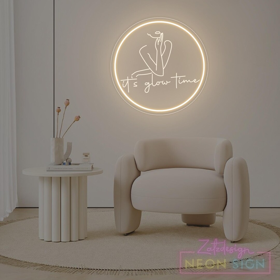 It’s Glow Time Neon Sign, USB Light up Sign, Botox Sign, Sign for ...