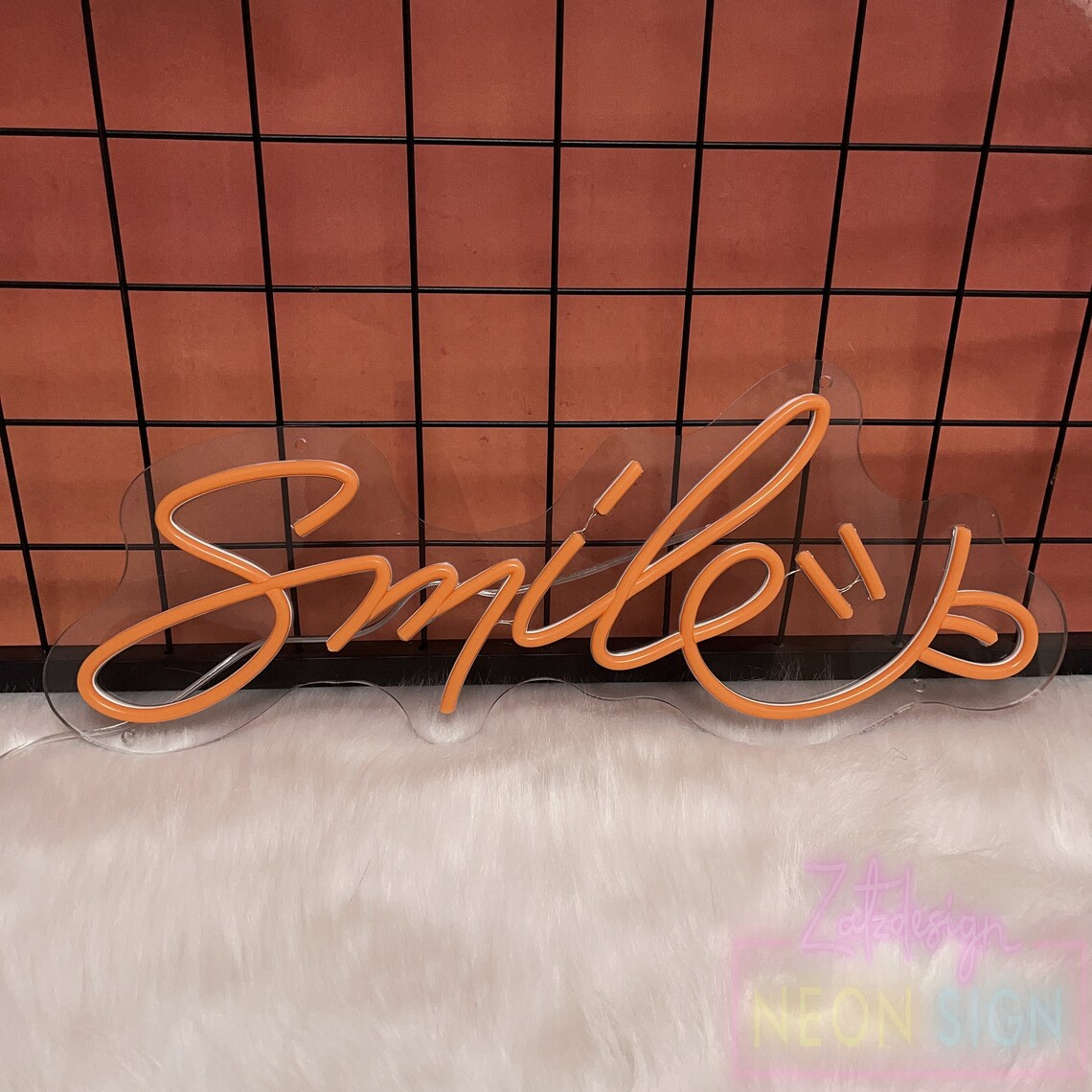 Smiley Face Neon Sign, Led Neon Sign Bedroom, Neon Happy Face, Led Neon ...