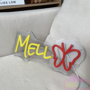 Custom Name Neon Sign for Kids, Kid Room Decorations, Home Decor Wall ...