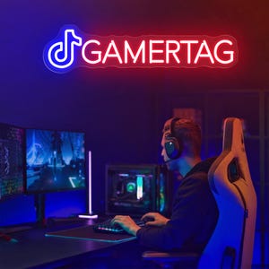 Custom Youtube Neon Sign, Youtuber Name Neon Sign, Custom Twitch Sign ...