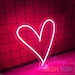 Heart Neon Sign for Bedroom Decor,love Neon Sign,heart Home Decor,party ...