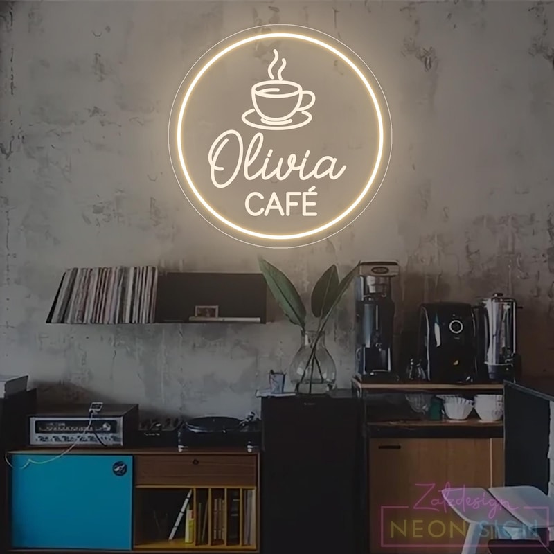 Custom Cafe Sign - Etsy