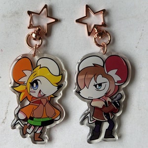 RE4 | Leon S Kennedy and Ashley Graham | Double Sided 2.5"/6.3cm ...