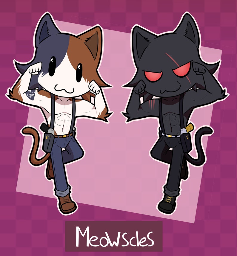 Meowskulls Camille Kit Meowscles Tarr and Drift - Etsy