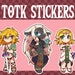 FANMADE TOTK STICKERS 2.5in in Production - Etsy