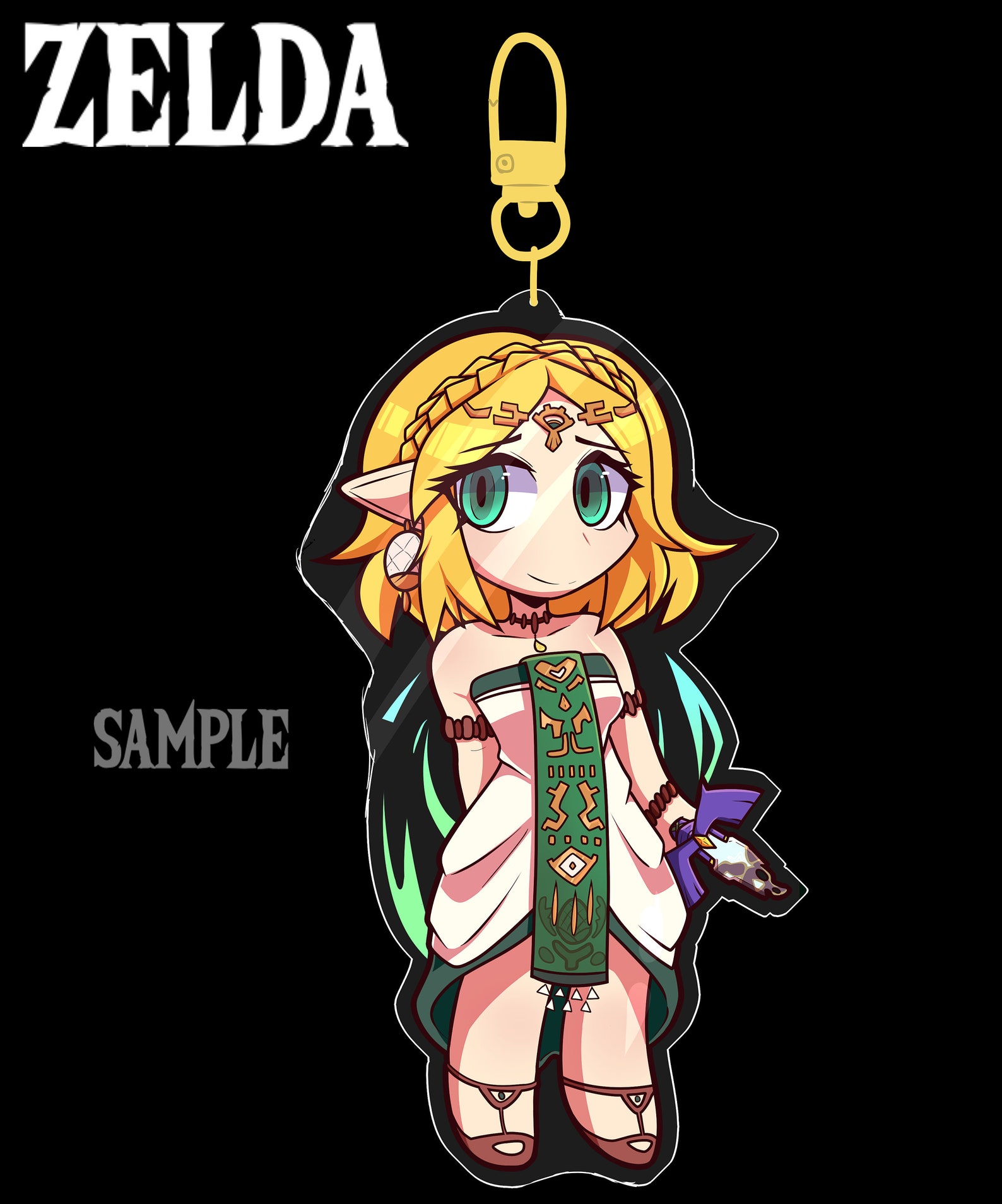 FANMADE Tears of the Kingdom Acrylic Keychain | 2.5in - Etsy