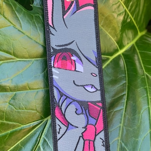 Embroidered Jet Tag Keychains | 1" X 4" - Etsy