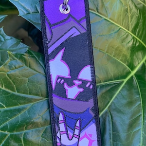 Embroidered Jet Tag Keychains | 1" X 4" - Etsy