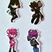 Fan Made Double Sided Acrylic Keychains Remi, Joni, DJ Bop, Azuki, CTL ...
