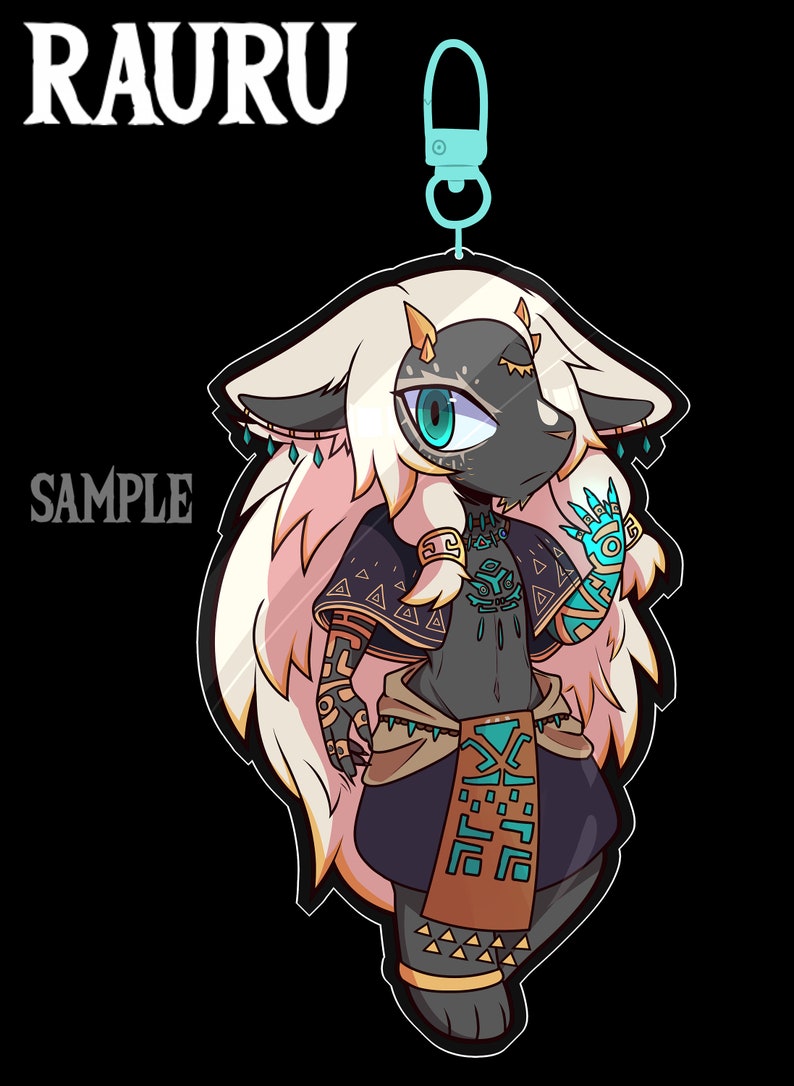 FANMADE Tears of the Kingdom Acrylic Keychain | 2.5in - Etsy
