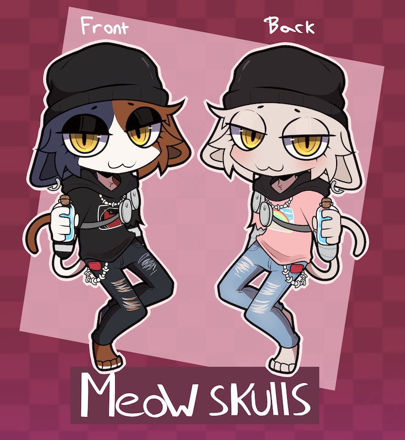 Meowskulls Camille Kit Meowscles Tarr and Drift - Etsy
