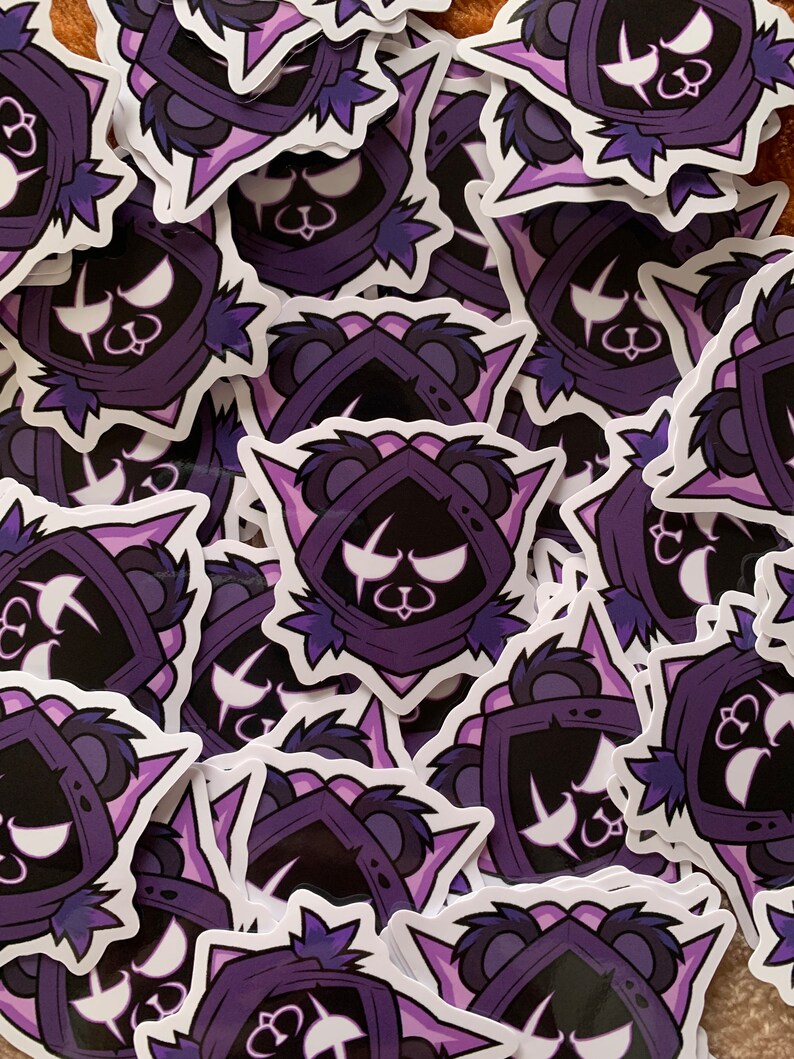 2 Raven Team Leader Vinyl Sticker - Etsy