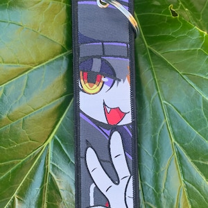 Embroidered Jet Tag Keychains | 1" X 4" - Etsy