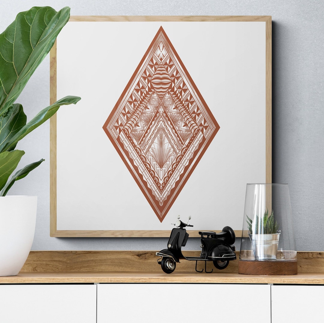 Polynesian Digital Artwork Prints ( Tongan Patterns ).16x16 and ...