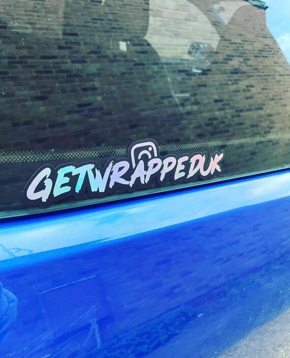 Custom Instagram Sticker Decal Vinyl Car Window JDM - Etsy