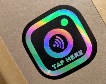 Tap Here Sticker - Etsy