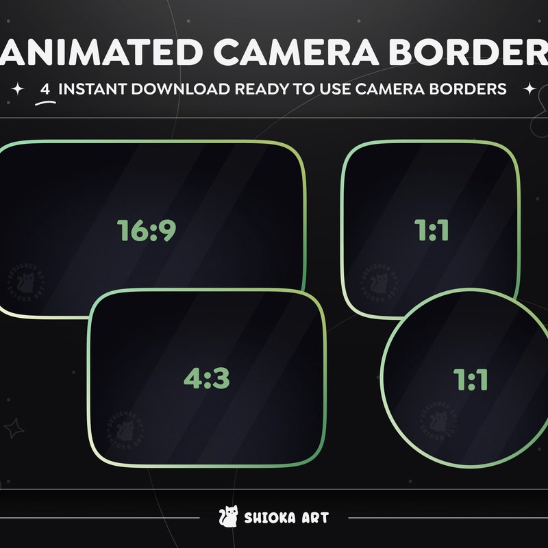 Twitch Camera Border - Etsy Canada