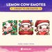 Cute Pink Cow Pngtuber for Twitch, Youtube, Discord, Veadotube, Cute ...
