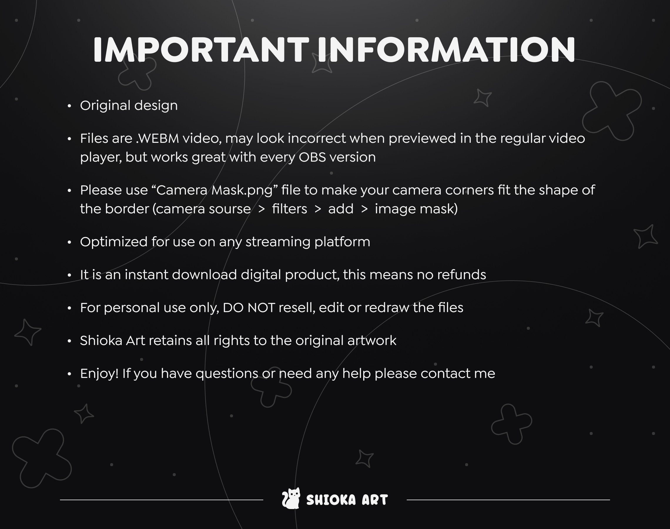 ANIMATED Minimal Green Gradient Webcam Border for Twitch, Youtube ...