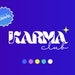 Karma Club | Editable Cool Logo Design | DIY Canva Branding With Cool ...