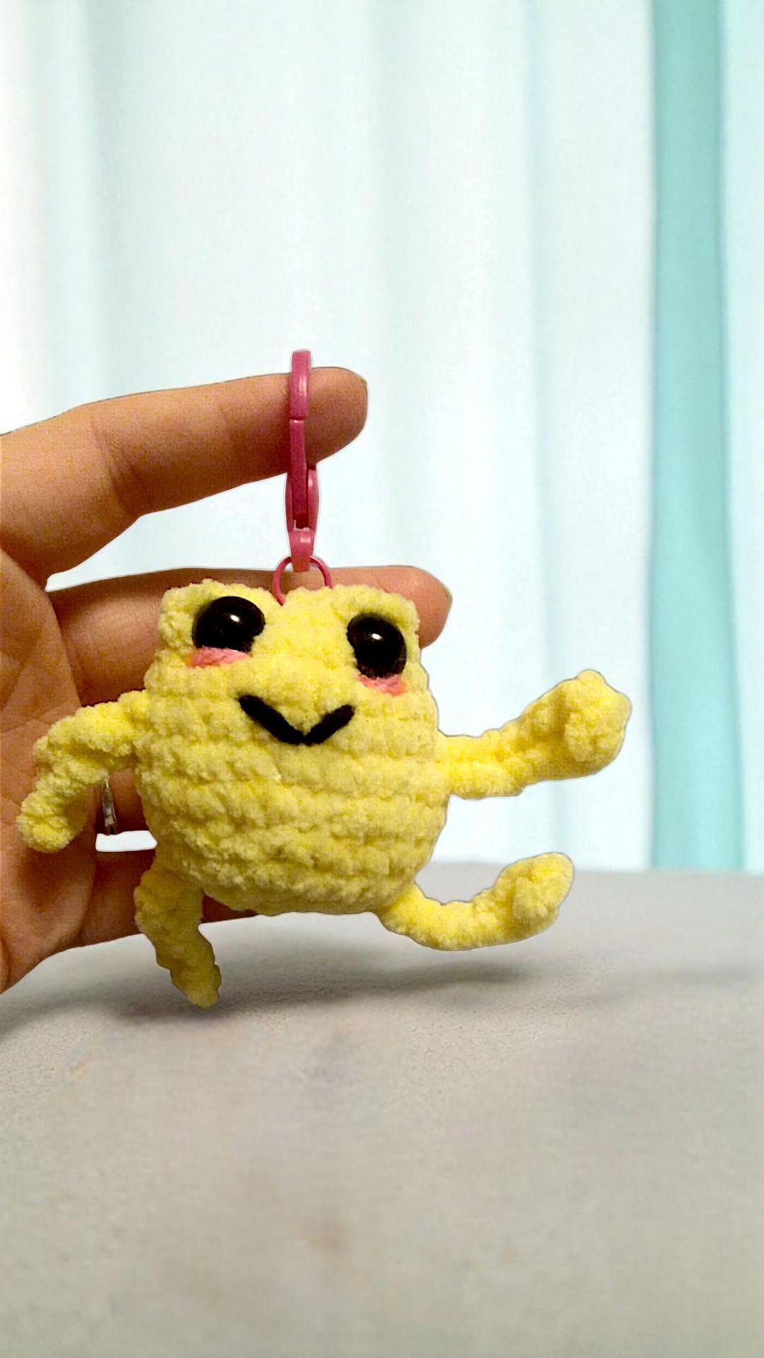 Cutie Clips-crochet Keychain-mini Plushies-pocket Pals-backpack Buddy ...