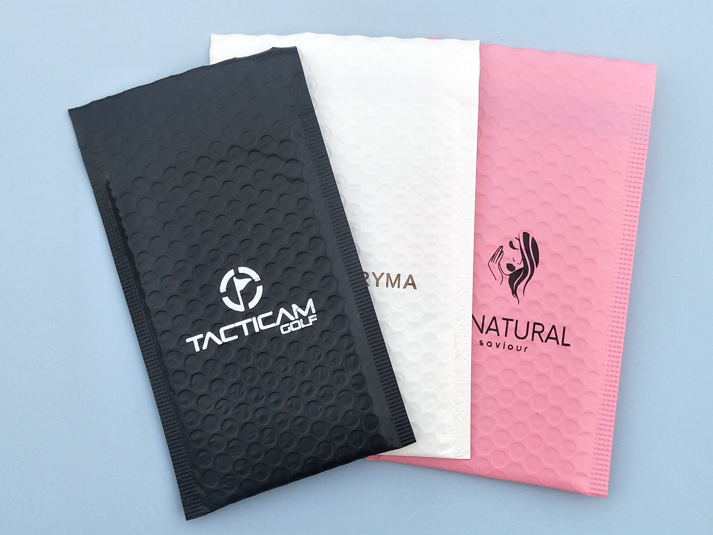 50pcs Poly Bubble Envelope Bags With Logo Printed Padded Shipping ...