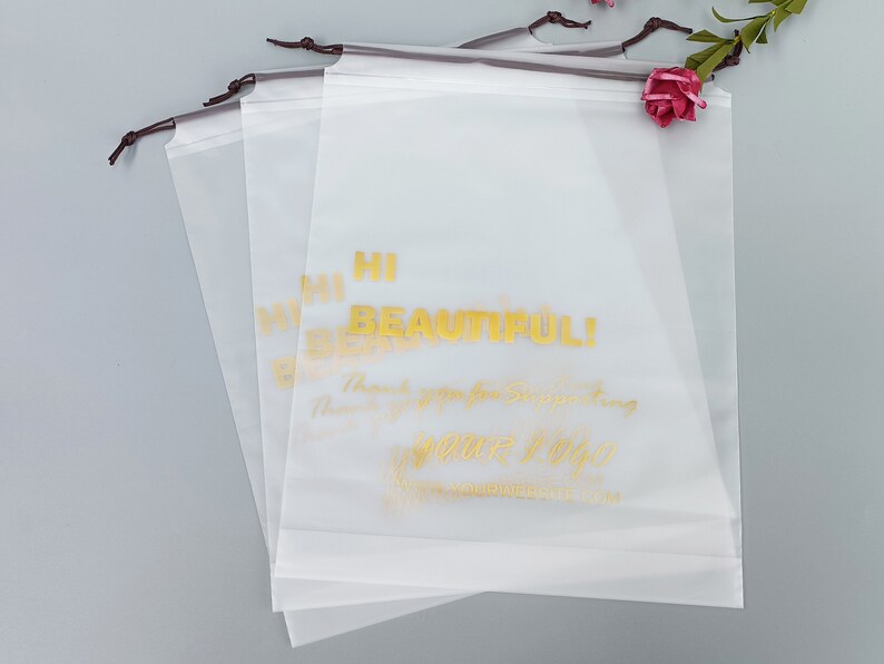Customized Drawstring Bags With Logo Printed,drawstring Frosted Bags ...