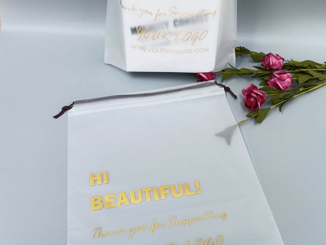 Customized Drawstring Bags With Logo Printed,drawstring Frosted Bags ...