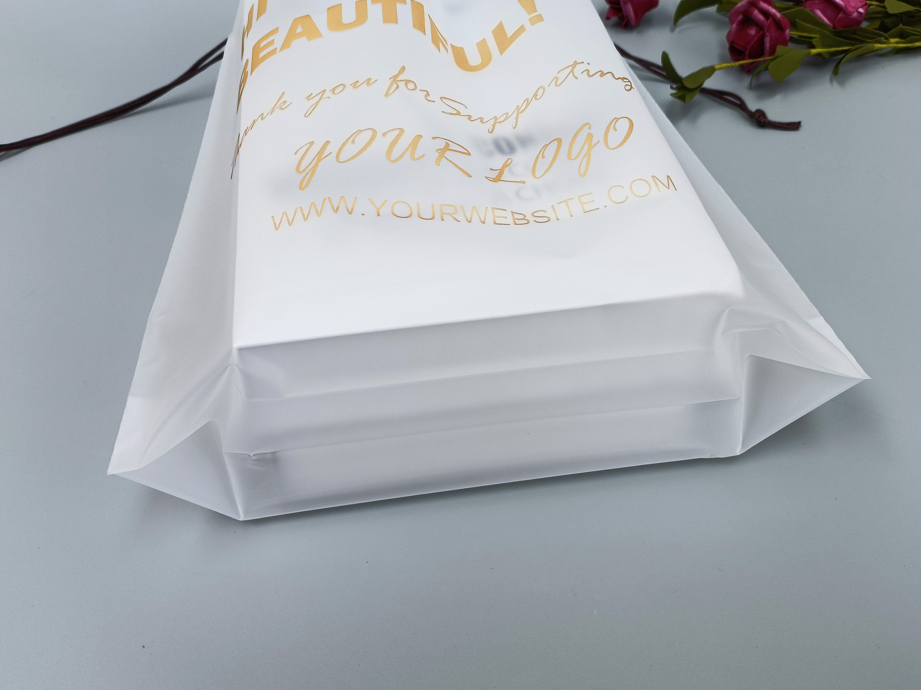 Customized Drawstring Bags With Logo Printed,drawstring Frosted Bags ...