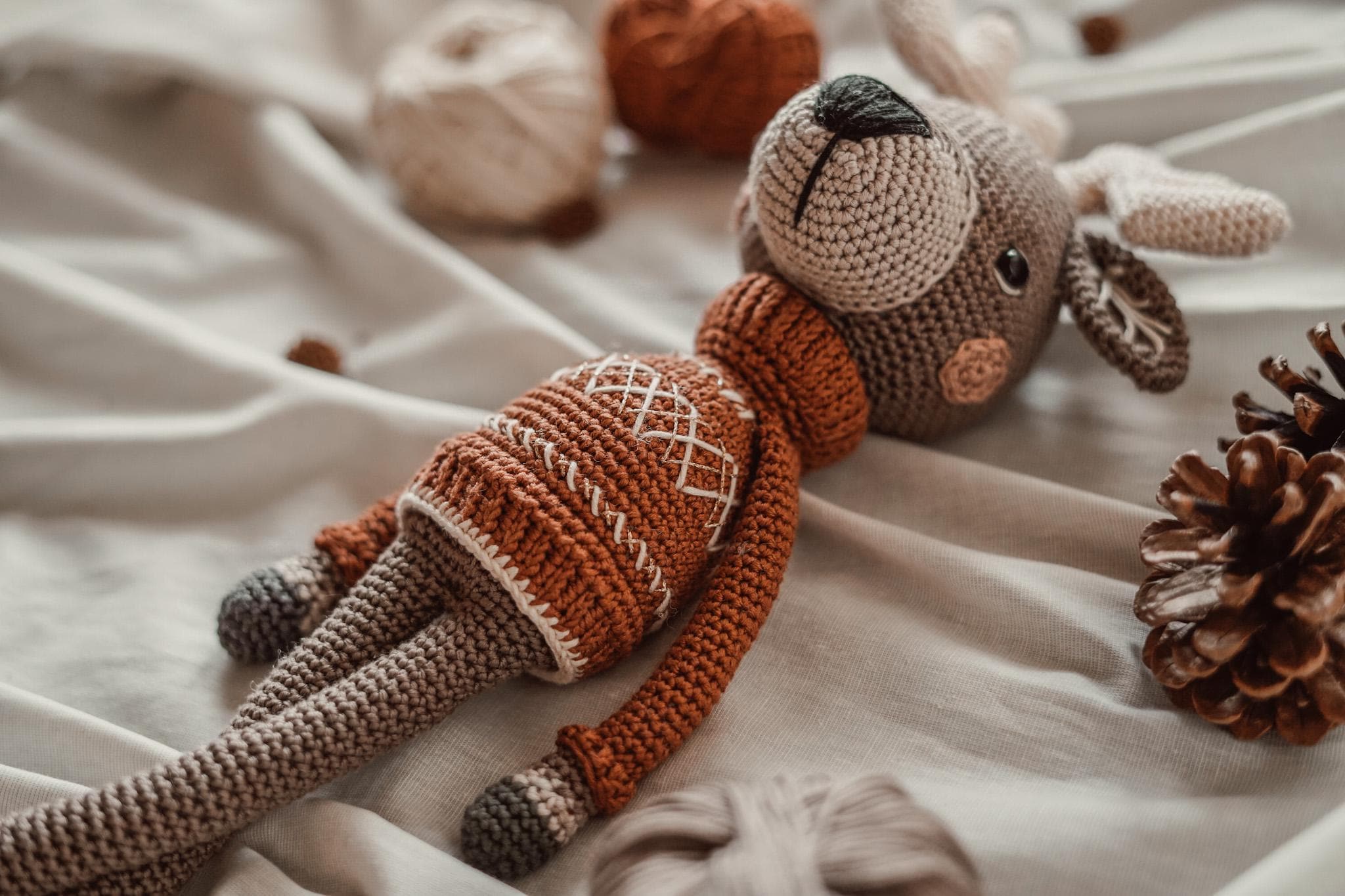 Crochet Pattern REINDEER RUNA Elk - Digital Download, PDF Amigurumi for ...