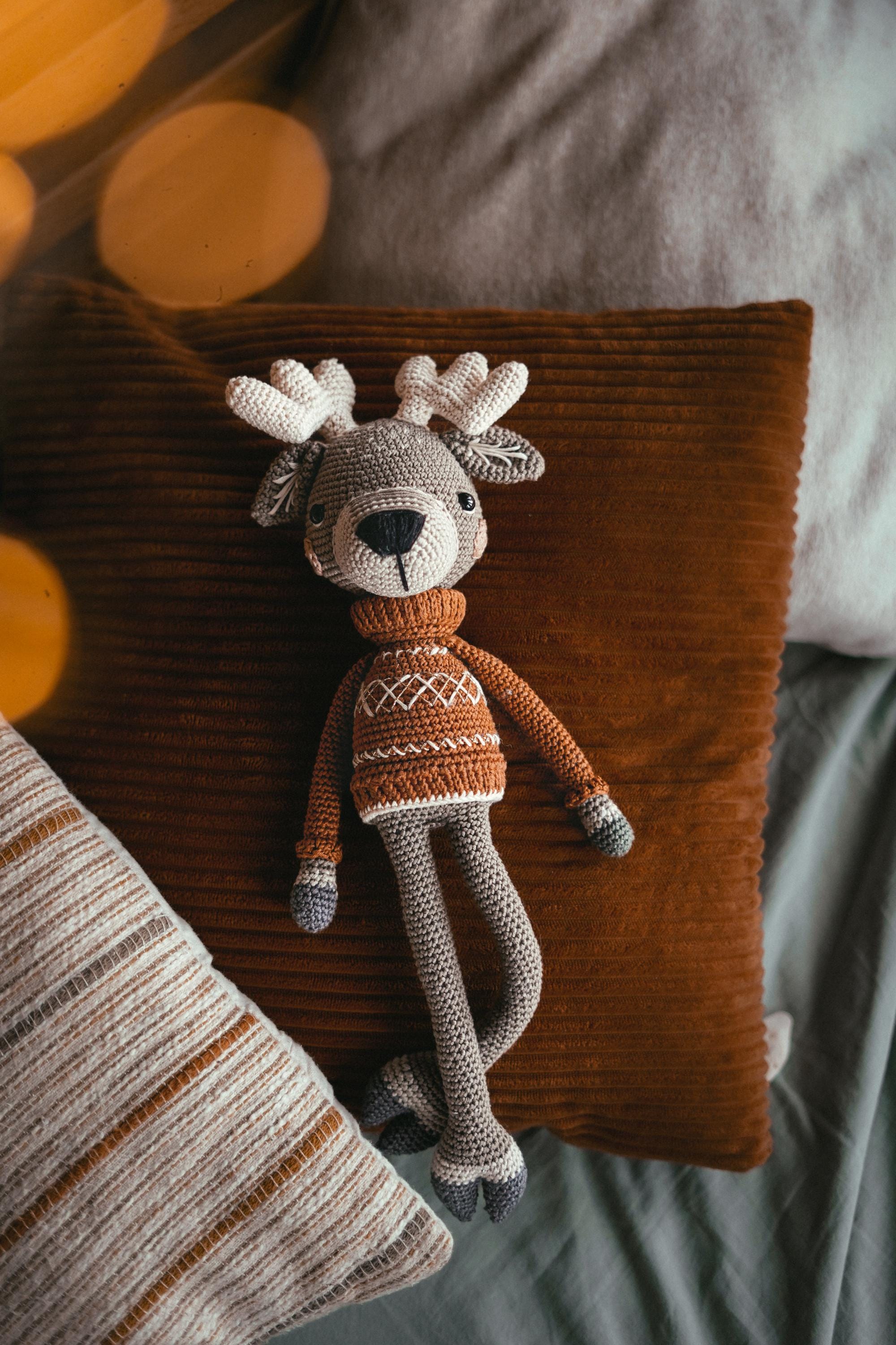 Crochet Pattern REINDEER RUNA Elk - Digital Download, PDF Amigurumi for ...