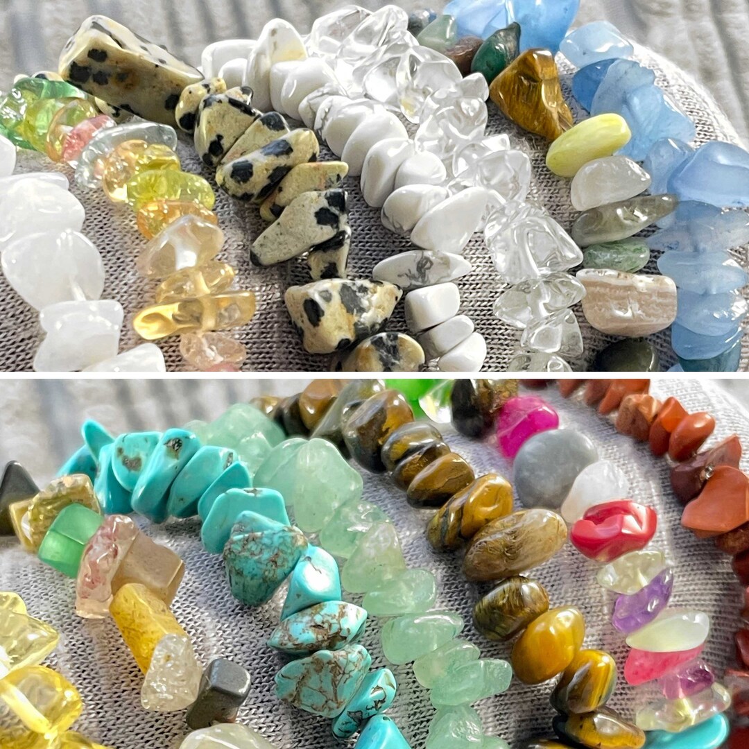 Genuine Chipped Crystal Bracelets, Gifts for Teens, Gifts for Him ...