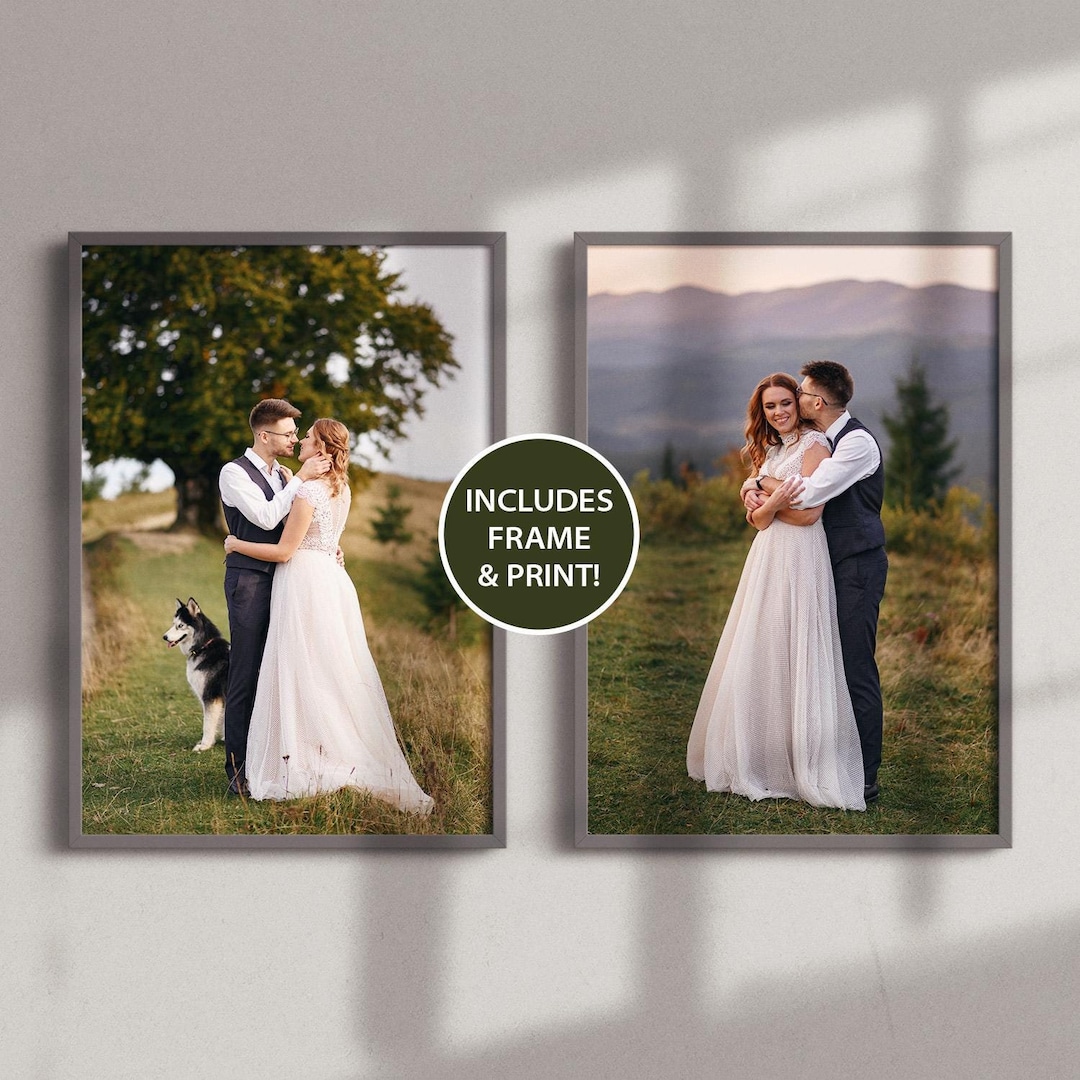 Personalized Photo Poster Printing With Frame - Etsy