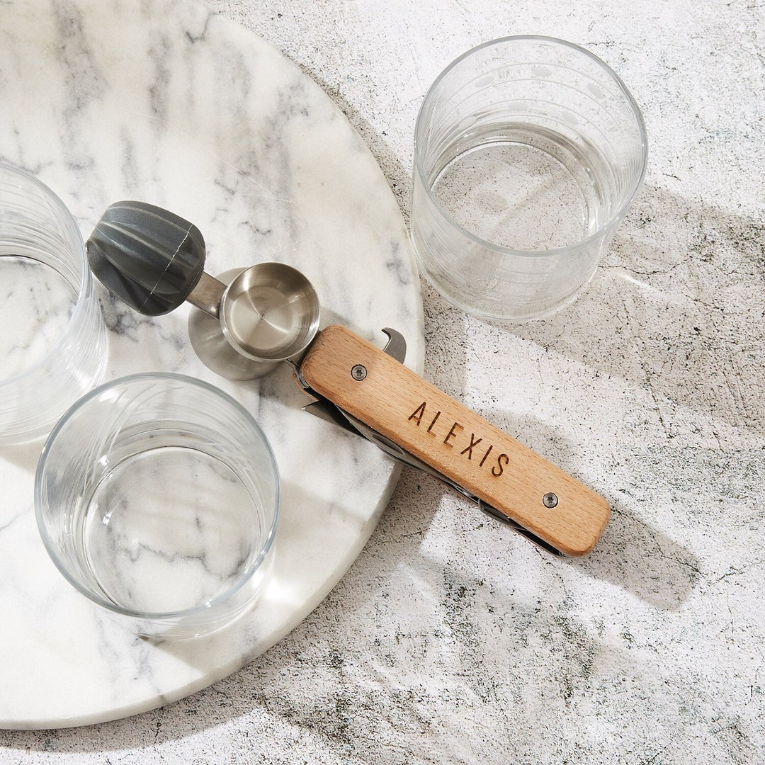 GAM Personalized Cocktail Kit Multitool, Gift for Him, Housewarming ...