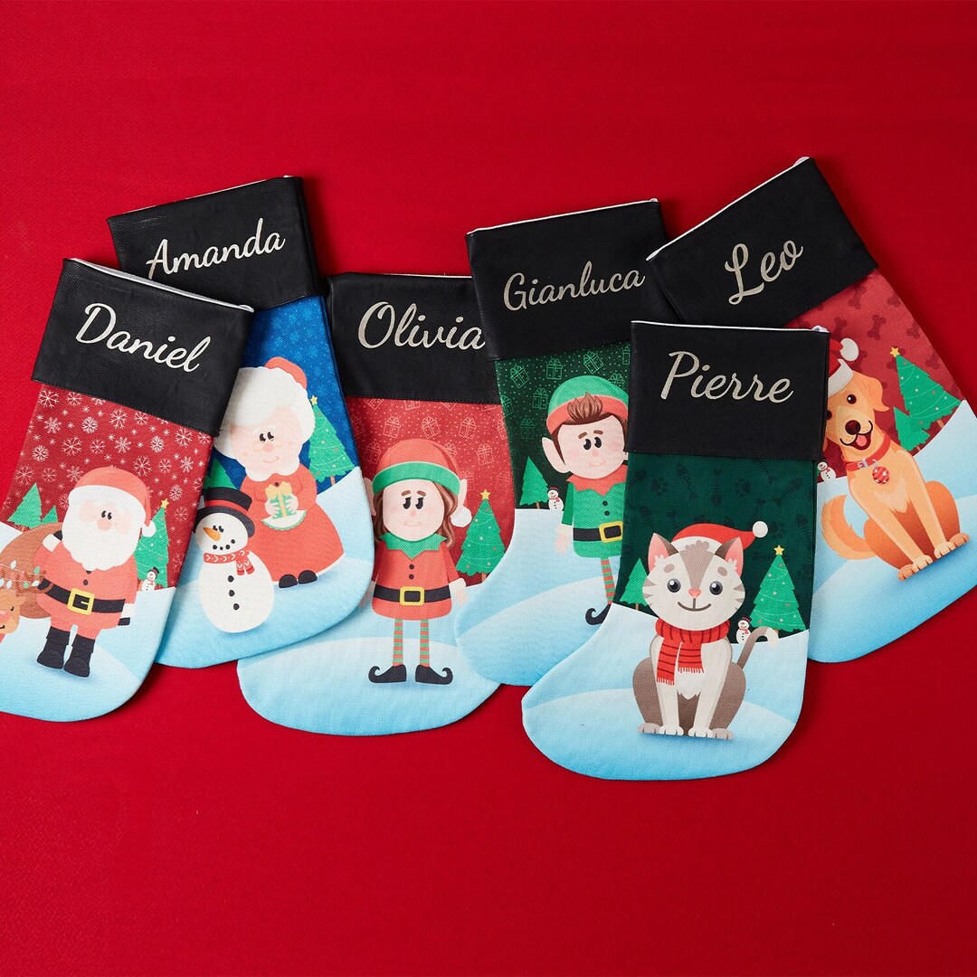 GAM Family Christmas Stockings Christmas Holiday Decor Personalized ...