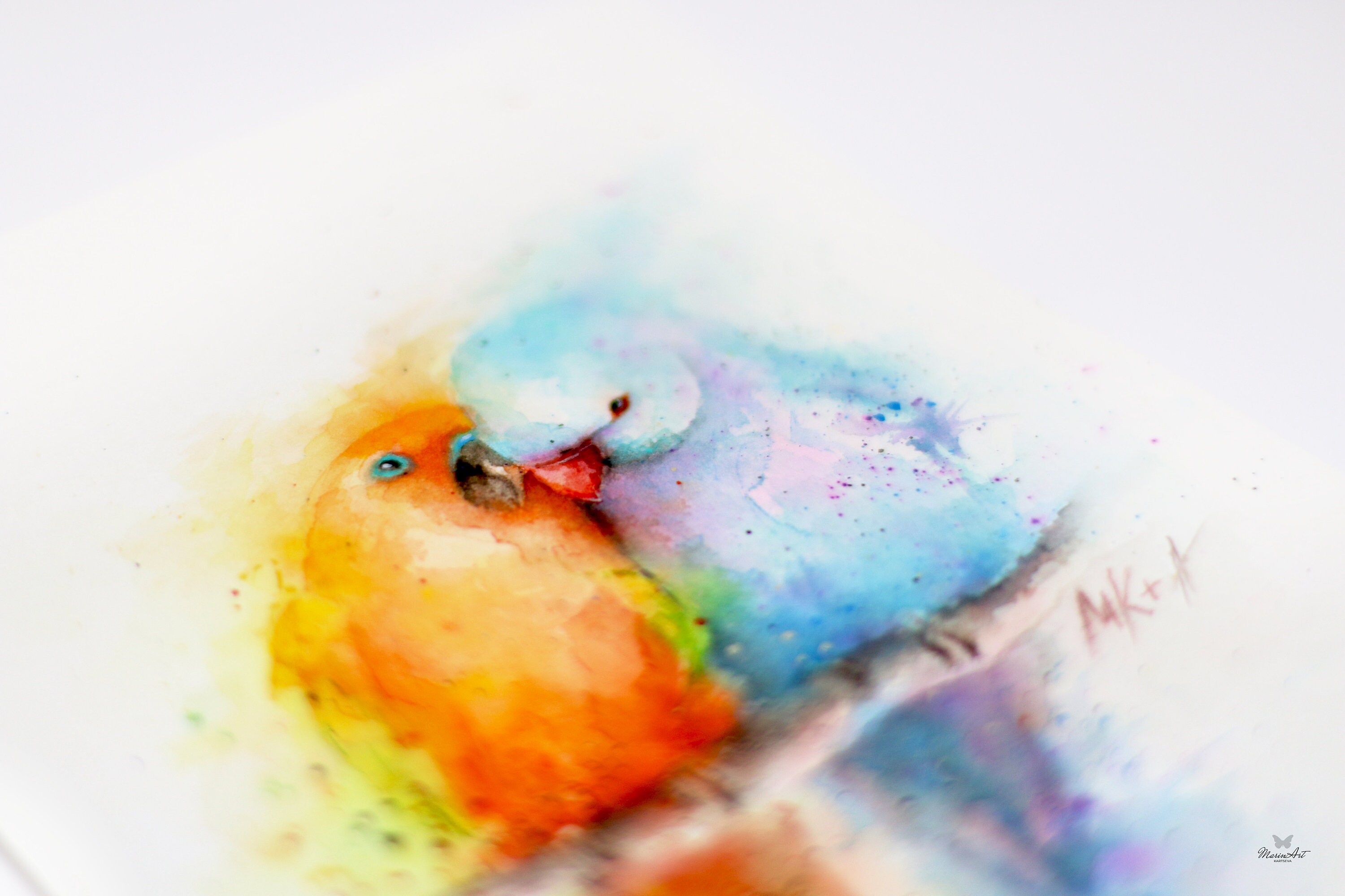 Greeting Cards Birds Set of 3 Birthday Birds Note Cardslinen - Etsy