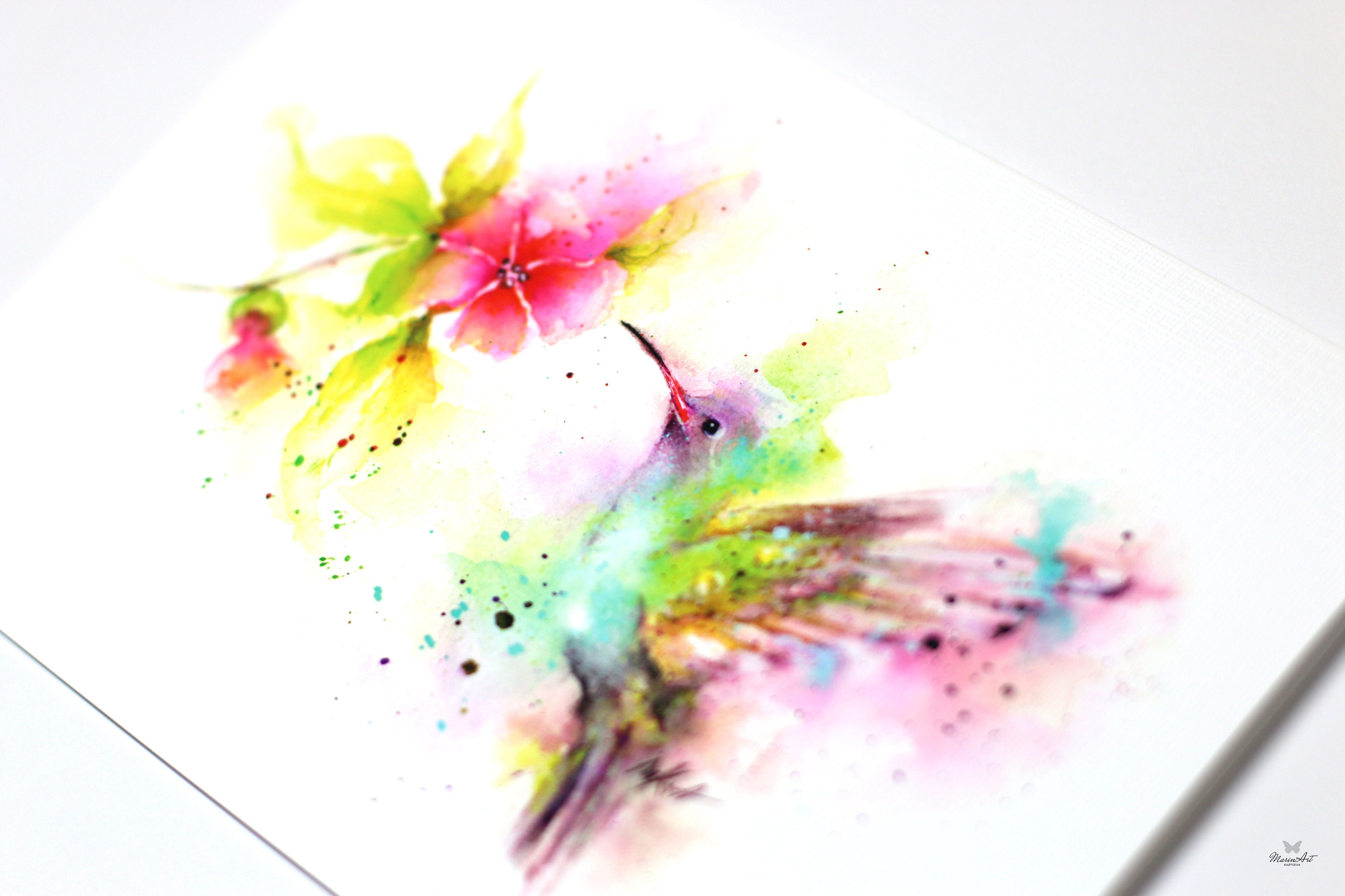 Greeting Cards Birds Set of 3 Birthday Birds Note Cardslinen - Etsy