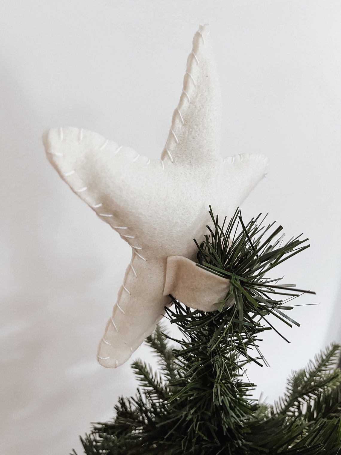 Star Christmas Tree Topper Felt Star Topper Small Tree - Etsy