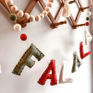 Falala Garland/ Christmas Garland/ Holiday Decor /home Decor / Neutral ...