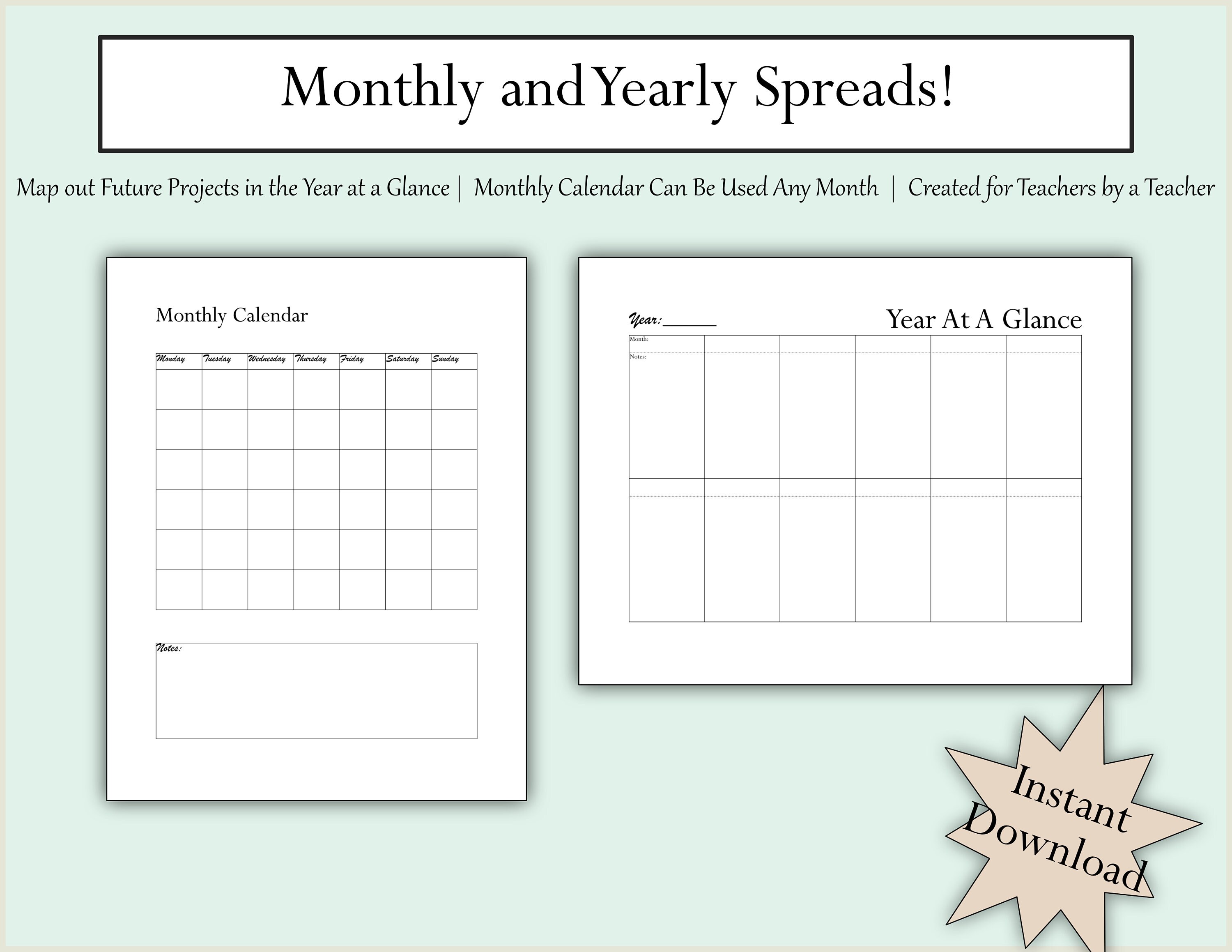 The Ultimate Teacher Planner: Complete Bundle! at School Layouts and at ...