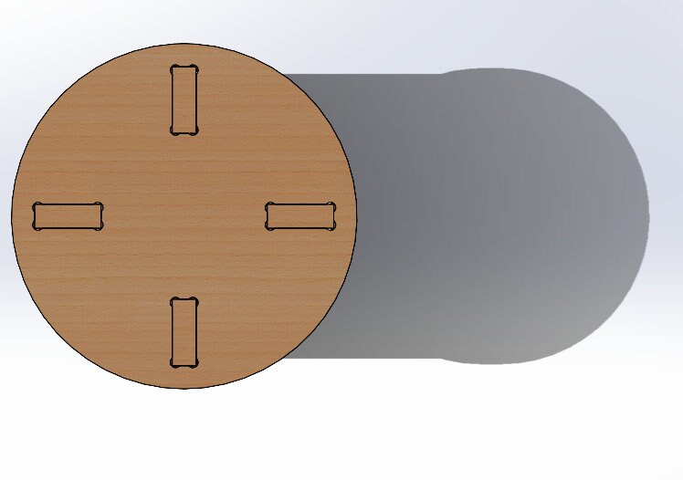 Kid Stool 3D Files Stl/stp/iges , 2D Files Dxf/dwg/pdf/ai/svg for CNC ...
