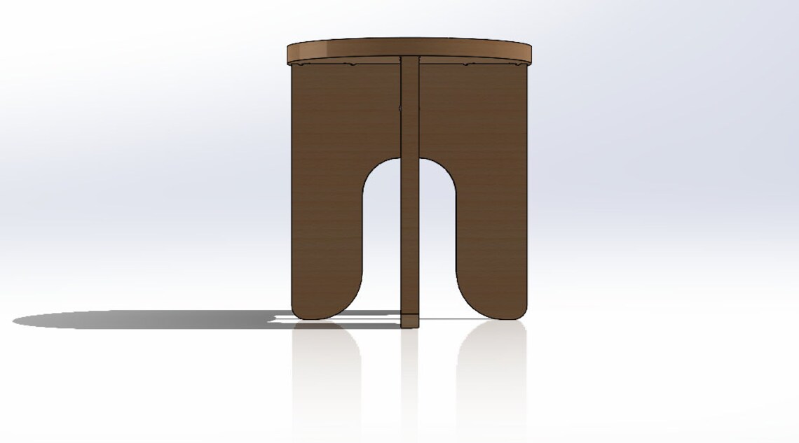 Kid Stool 3D Files Stl/stp/iges , 2D Files Dxf/dwg/pdf/ai/svg for CNC ...